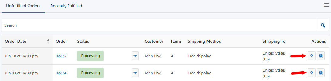 Add Tracking to Orders - zorem Docs