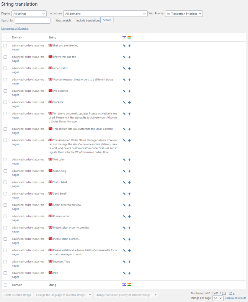 Translations - zorem Docs
