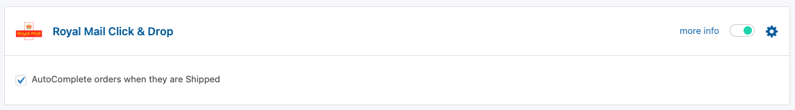 Royal Mail Click & Drop – zorem Docs