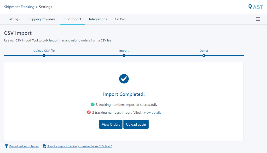 CSV Import - zorem Docs