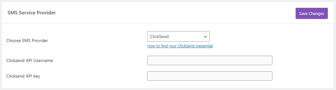 How to connect ClickSend ? - zorem Docs