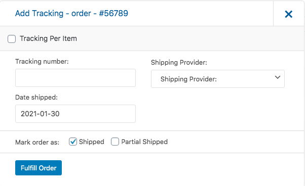 Add Tracking to Orders – zorem Docs