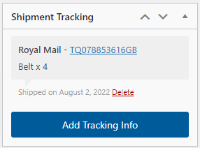 Add Tracking to Orders – zorem Docs