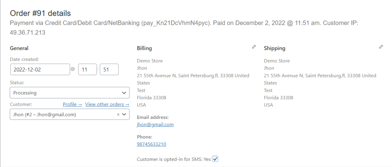 Orders Admin - zorem Docs