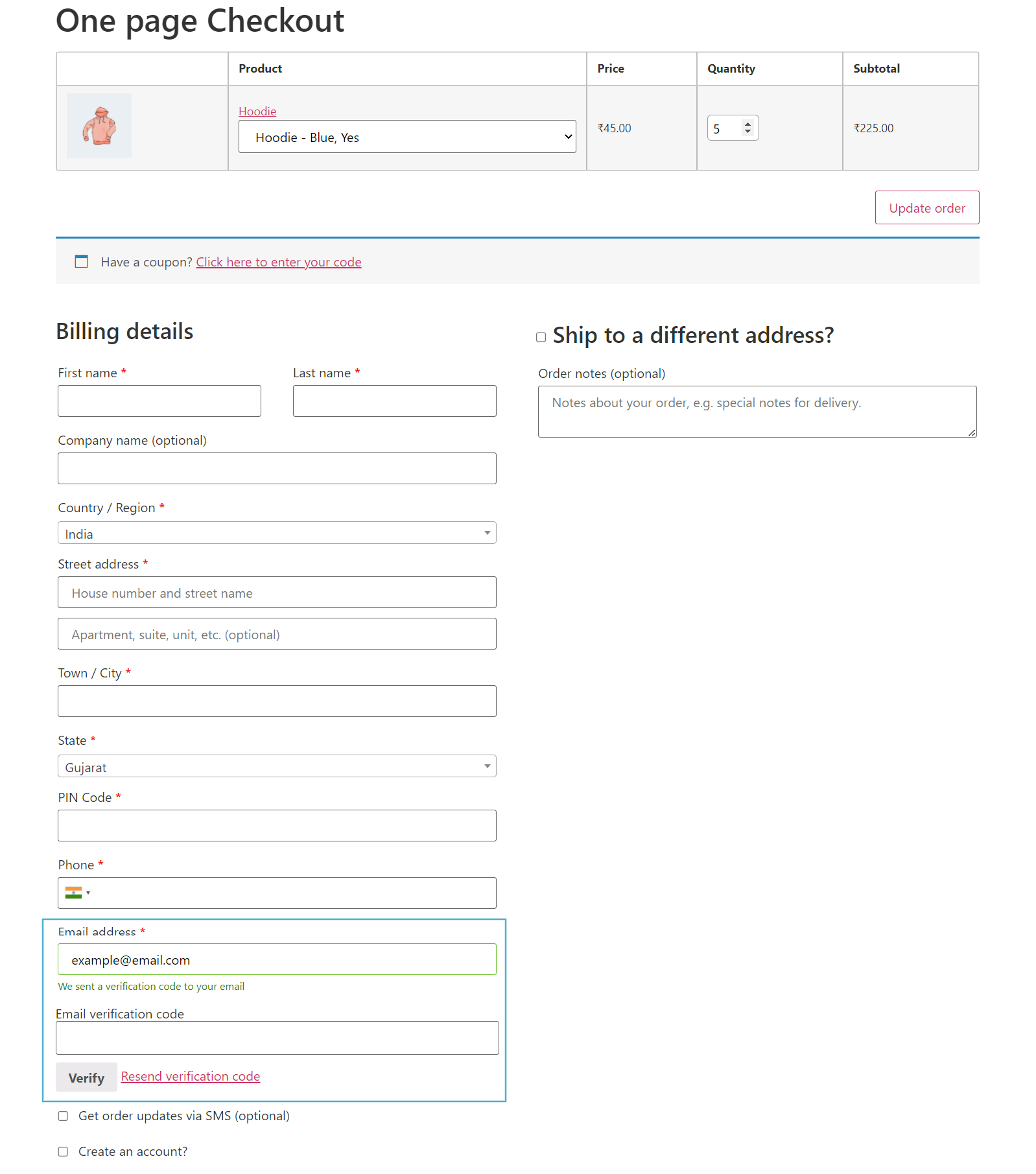 Cashier - zorem Docs