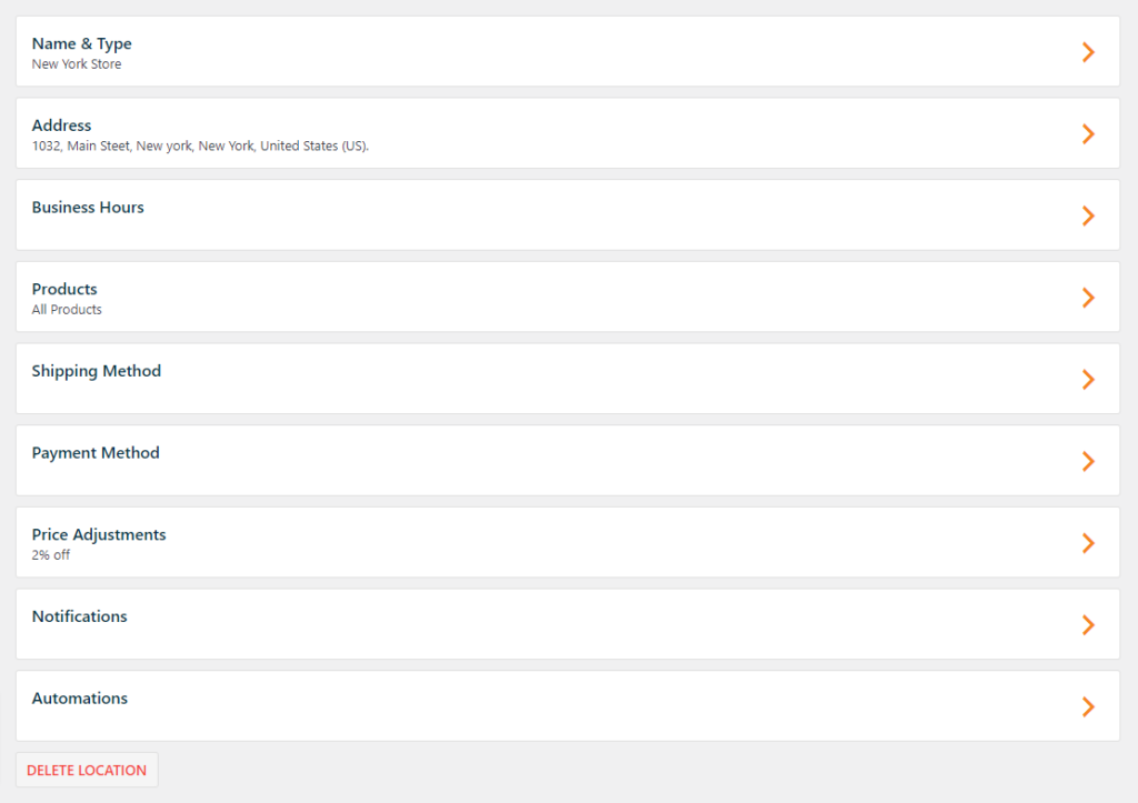 Pickup Location Setup - zorem Docs
