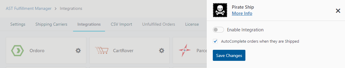Pirate Ship - zorem Docs