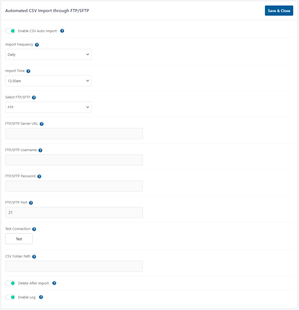 Automated Csv Import Through Ftpsftp Zorem Docs 2051