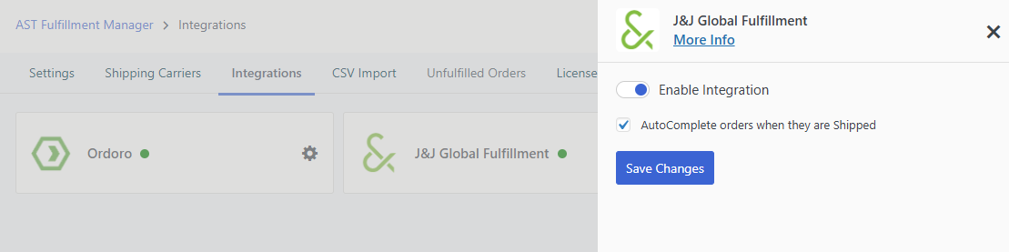 J&J Global Fulfillment - zorem Docs