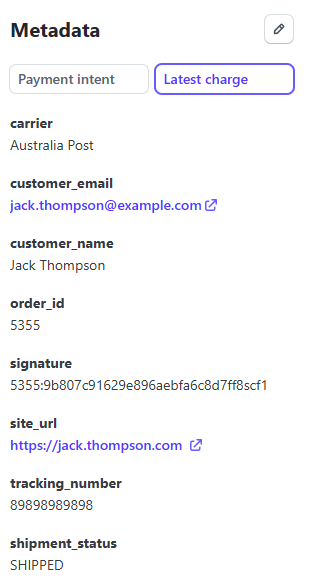 Stripe Tracking - zorem Docs
